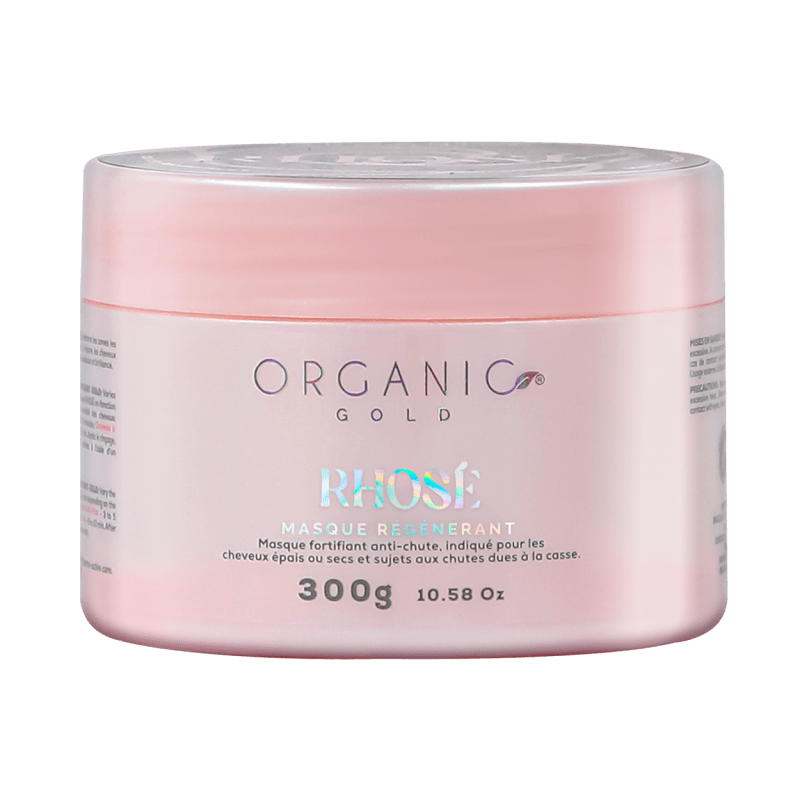 Fortgeschrittene Rhosé Maske Organic Gold: Revitalisieren Sie Ihre Haare!